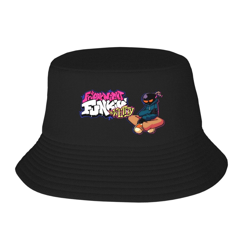 Friday Night Funkin Battle With Whitty 2 Fisherman's Hat Bucket Hat ...