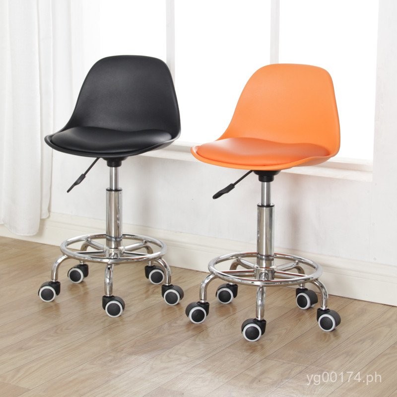 Sliding Stool Swivel Chair-Base Chair Lifting Home Bar Stool Laboratory ...