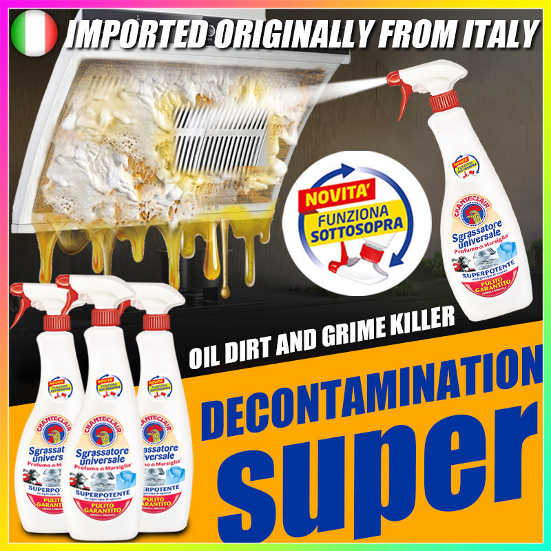 Italian grease cleaner degreaser spray kitchen cleaner spray degreaser ...
