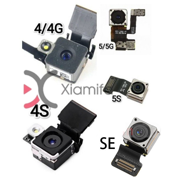 Main Back Camera Replacment for SE 4 4S 5 5S Back Rear Camera Module ...