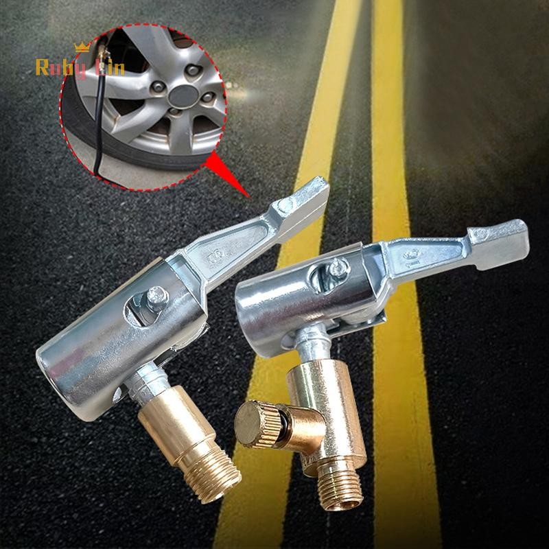 Ruby Lin Portable Inflatable Pump For Car Tire Air Chuck Compressor ...