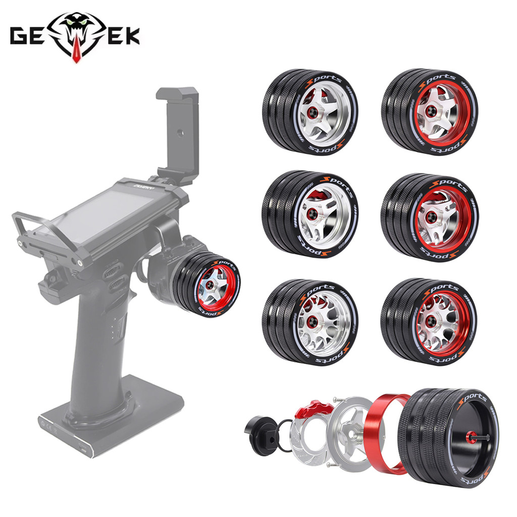 Transmitter Handwheel Steering Wheel with Brake Disc for Sanwa Mt4/mt5 ...