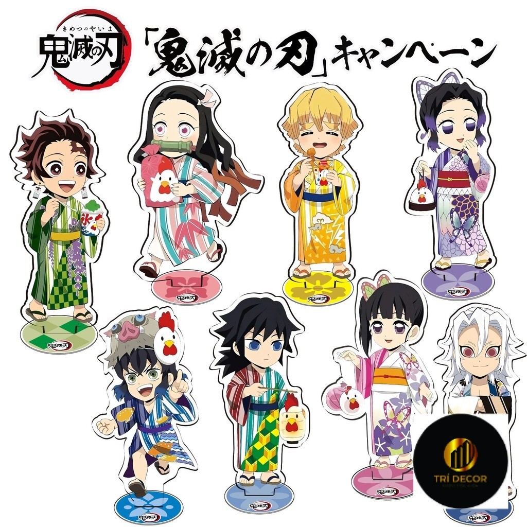 Standee model Demon Slayer Anime Demon Slayer Kimetsu No Yaiba Acrylic ...