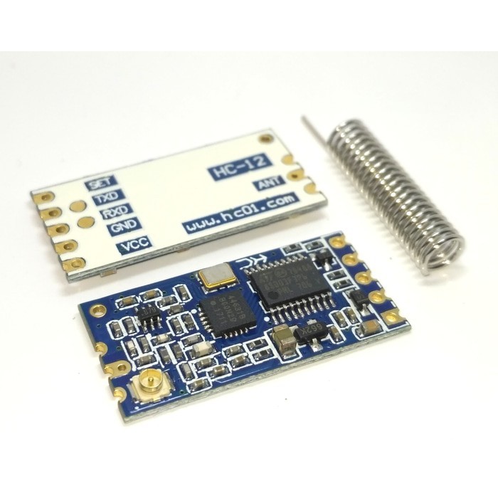Hc-12 433 SI4463 Wireless Serial Module 1000M With Antenna | Shopee ...