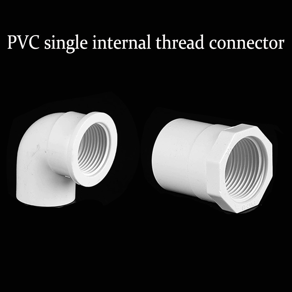 1/2" 3/4" 1"Female Thread PVC Connector To Inner Diameter 20/25mm ...