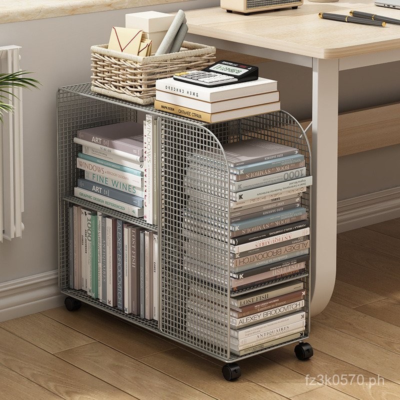 Ying Storage Side Movable Under Desk Simple Book Student Trolley with ...