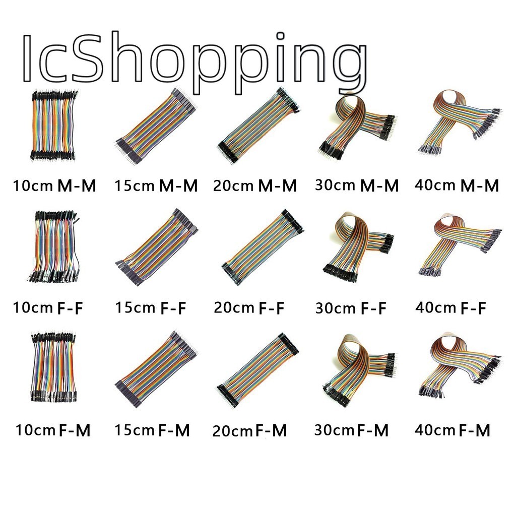 10CM 15CM 20CM 30CM 40CM Dupont Line Male to Male Female to Male Female ...