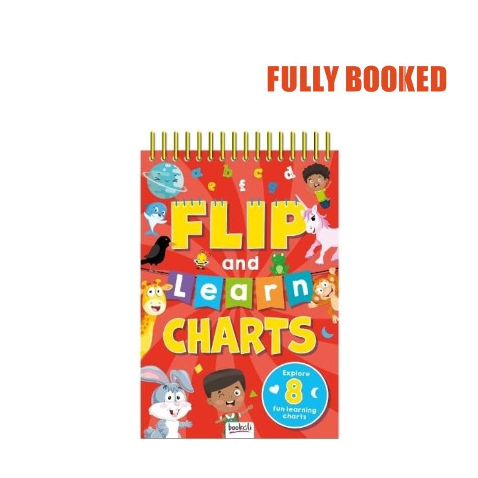 Flip and Learn: Charts (Spiral-bound) by Bookoli | Shopee Philippines