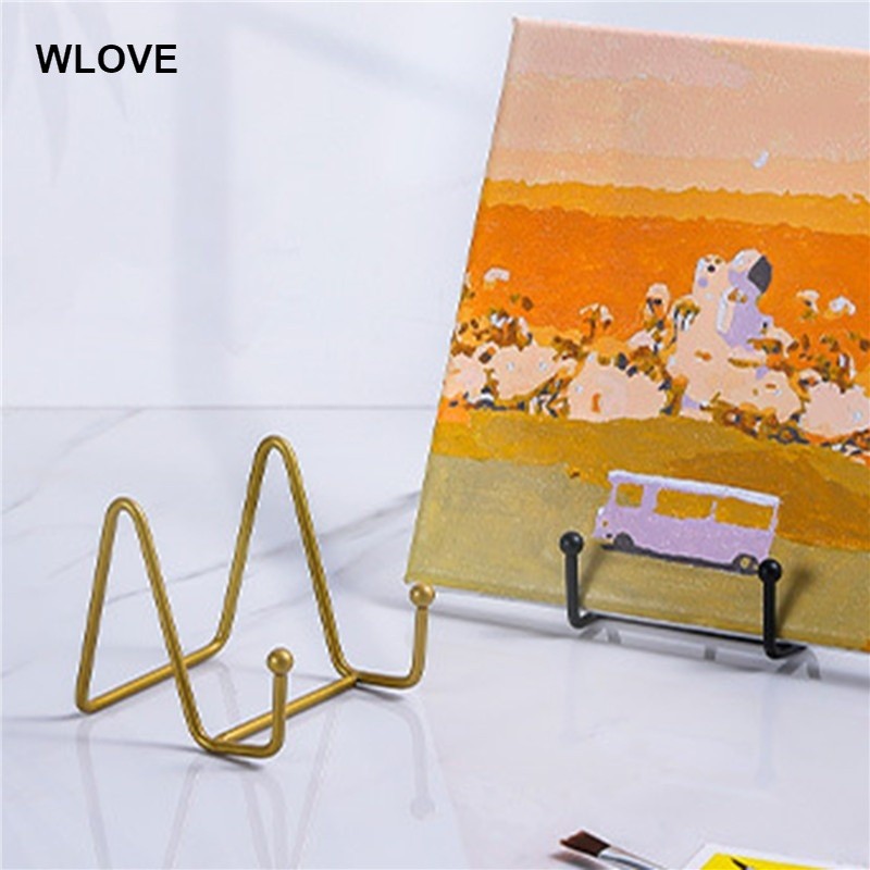 Iron frame bracket, stone painting bracket, ceramic disc bracket ...