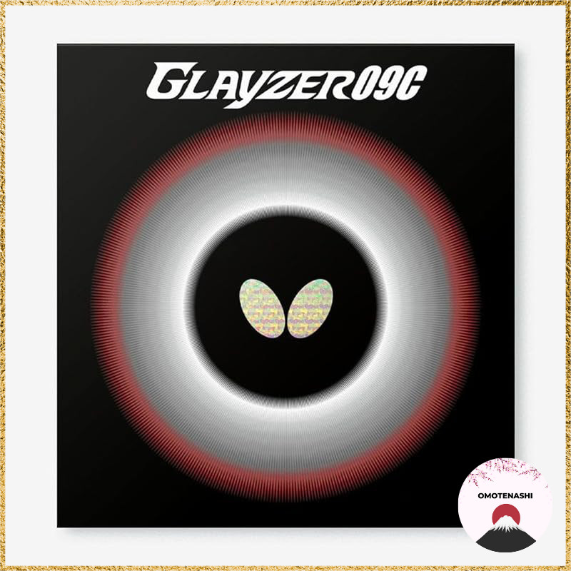 Butterfly Made in Japan Table Tennis Rubber Glazer 09C Soft Pimpled ...