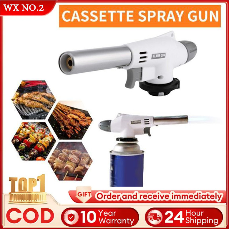 Camping Baking Barbecue Gas Torch Welding Lighter Kitchen Fire Maker ...