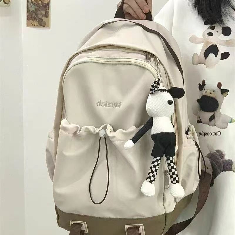 Japanese Simple Versatile Backpack Women Junior High School Students ...