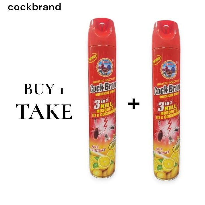 FDA Insecticide Spray CockBrand buy 1 take 1 Insect Spray Mosquito ...