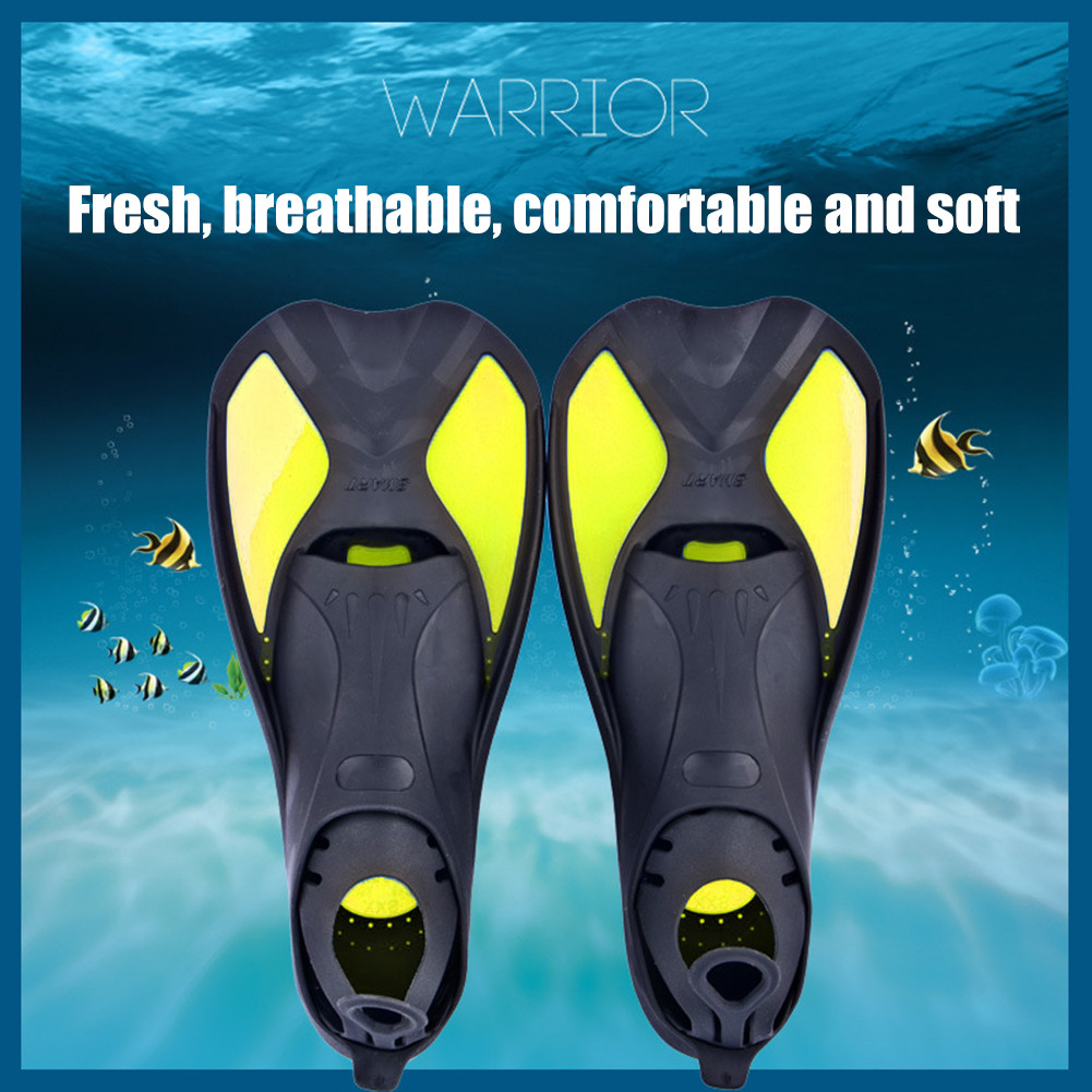 Snorkeling Diving Fins Adjustable Flexible Submersible Foot Anti-Slip ...