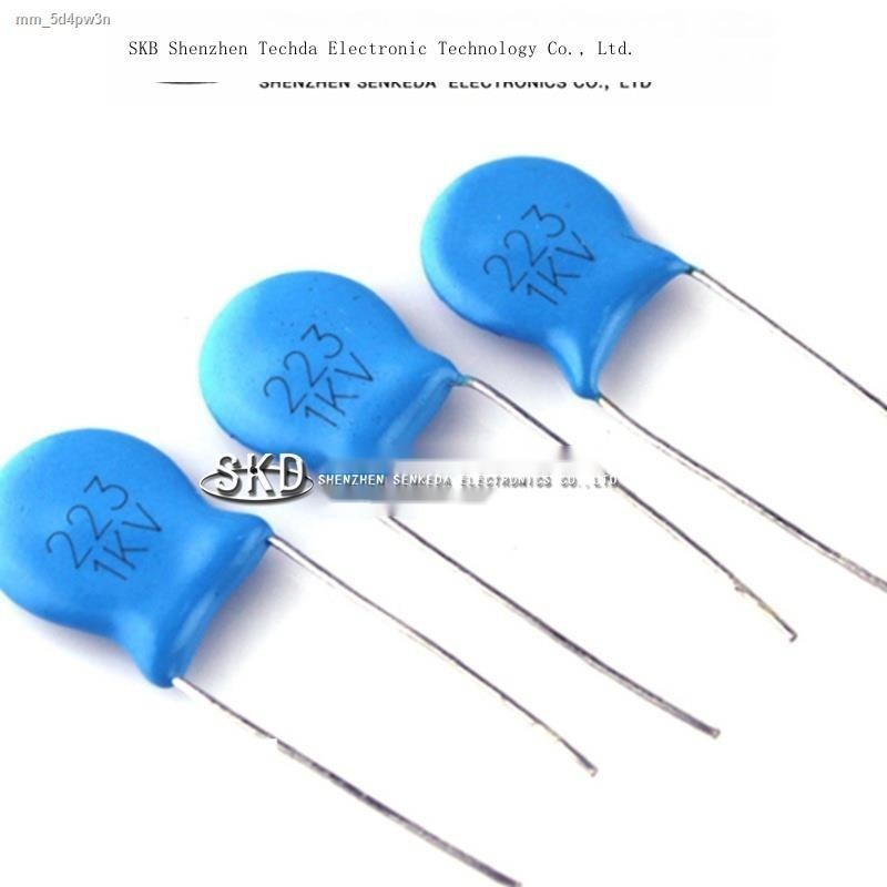 High voltage ceramic capacitor 1KV/223 1000V 22NF foot distance 7.5mm ...