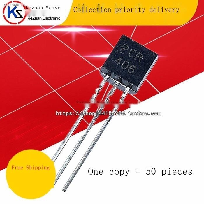 PCR406 TO-92 brand new franchise large and small power triode in-line ...