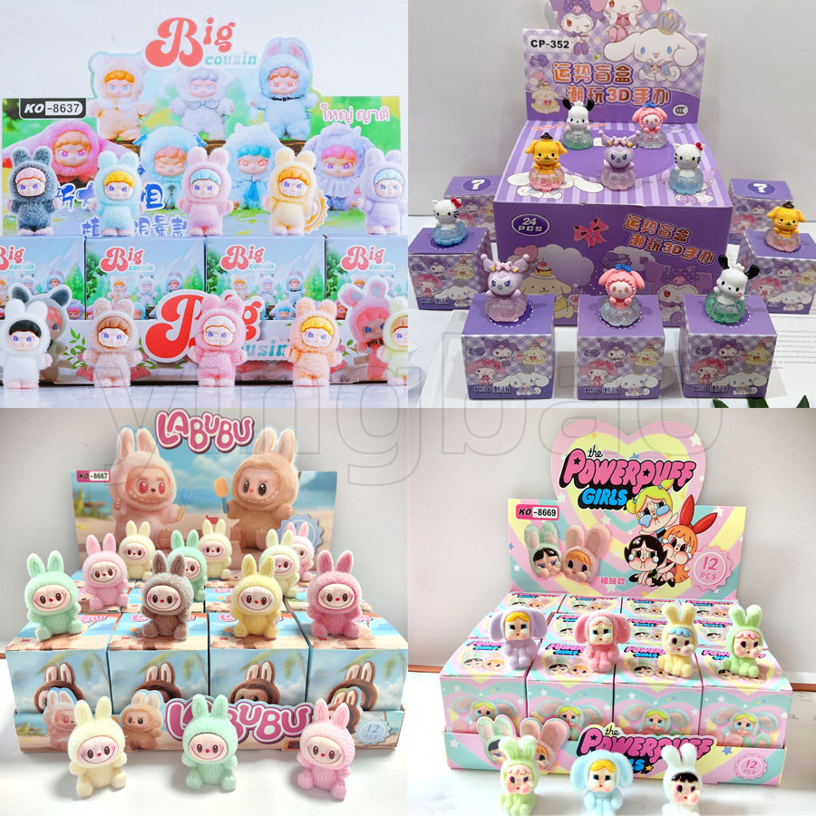 Cartoon Box, Labubu Capybara Sanrio Popbean The Powerpuff Girls ...