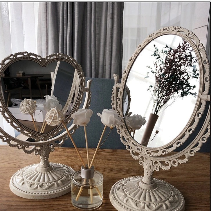 European Style Mirror European Style Retro Mirror European Style Makeup ...