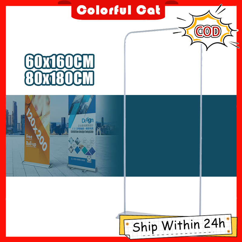 Door Frame Banner Display Stand Detachable Poster Stand Billboard Stand ...