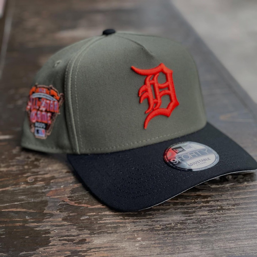 New Era MLB Detroit Tigers All-Star Game 2005 Olive Two Tone Edition ...