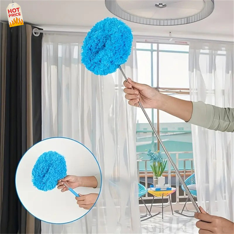 (HK)1PC Dust Brush Wall Duster Extendable Duster Outdoor Spider Web ...