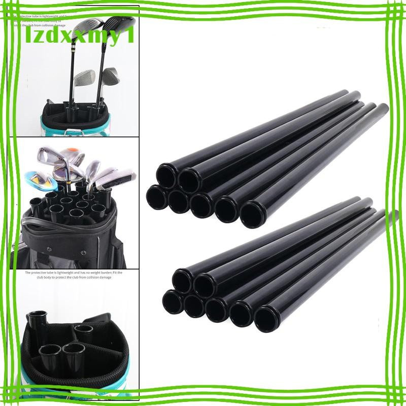 [ 14x Golf Club Tube Black Golf Bag Tubes Golf Tubes Dividers for ...