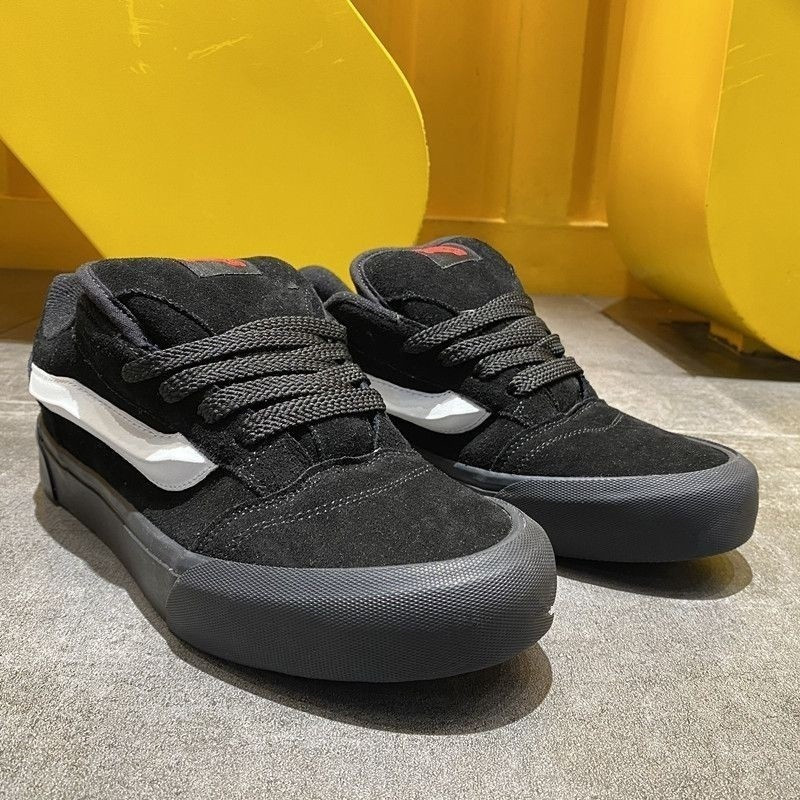 Vans Vault Knu-Skool VR3 LX X Imran Potato Knu Skool Full Suede Black ...