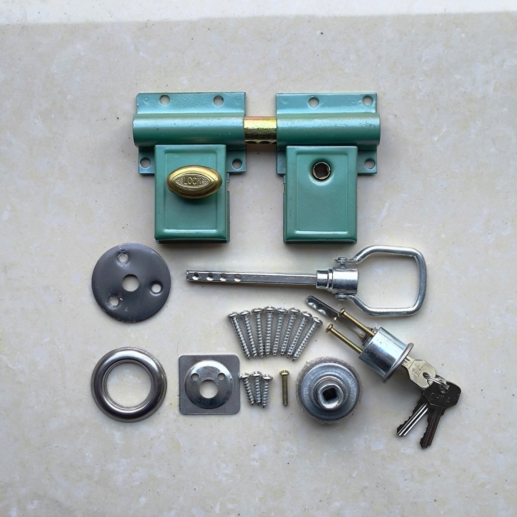 Double Door Glass Door Wooden Door Gear Lock Small Split ...