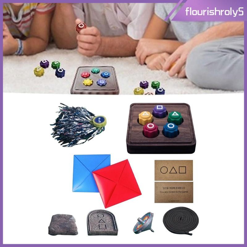 [Flourishroly5] Korean Folk Game Set Paeng Game Set Traditional Korean ...