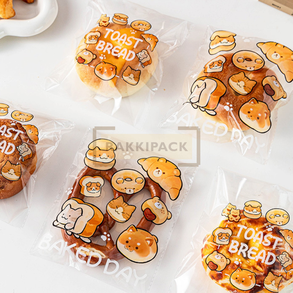 Large OPP plastic for bread, food, cake, cookies | Shopee Philippines