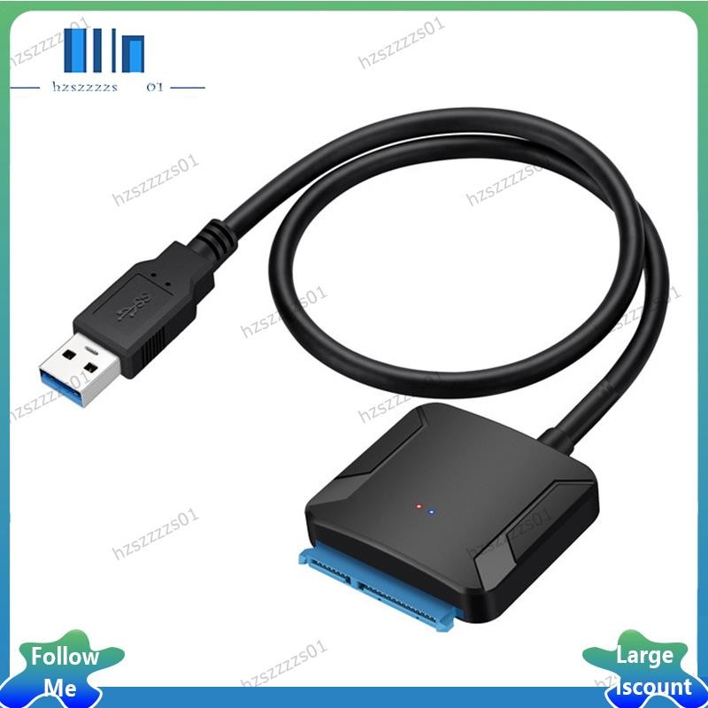 『hzszzzzs01』Easy Hard Disk Cable USB to SATA 5Gbps USB 3.0 to SATA 2.5 ...