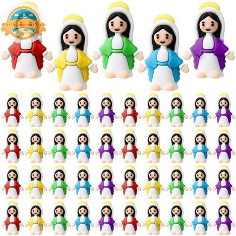 ASEARCH 12/24Pcs Mini Maria,Little Virgin Mary Figurines Miniature,Mini ...