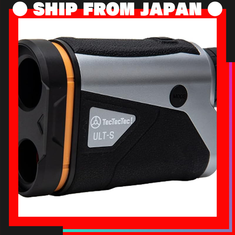 tectectec Golf Laser Rangefinder Measurement Device ULT-S with Shake Reduction, Elevation Mode ...