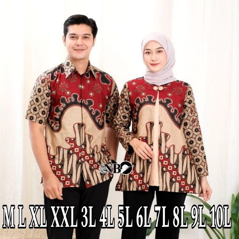 KATUN Women's Batik Tops Big Size XXL 3L 4L 5L 7L 8L 1OL Batik Work ...