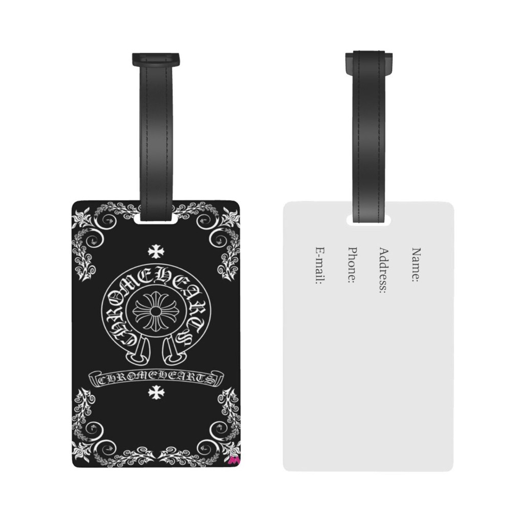 Chrome Hearts Luggage Tags Assorted Travel Suitcase Labels Business ID ...
