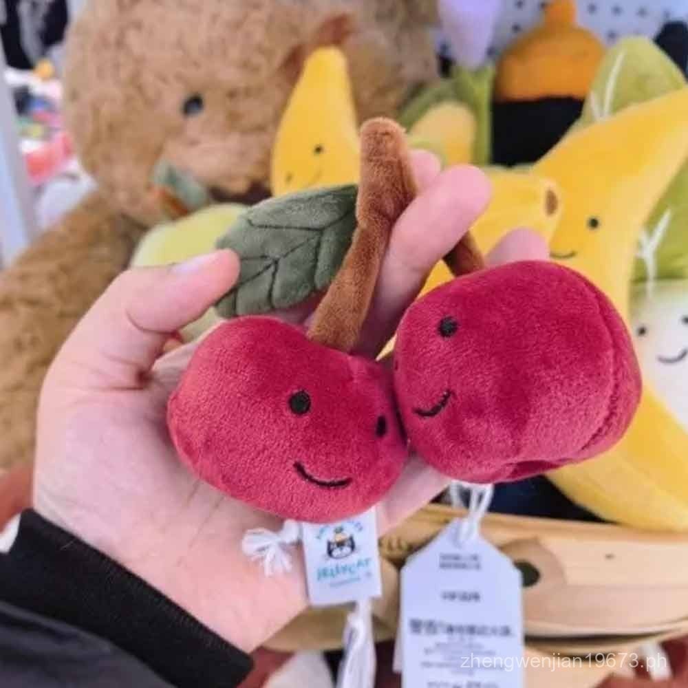 Jellycat Cherry Fabulous Fruit***Jellycat Cherry Series Cute Fruit ...