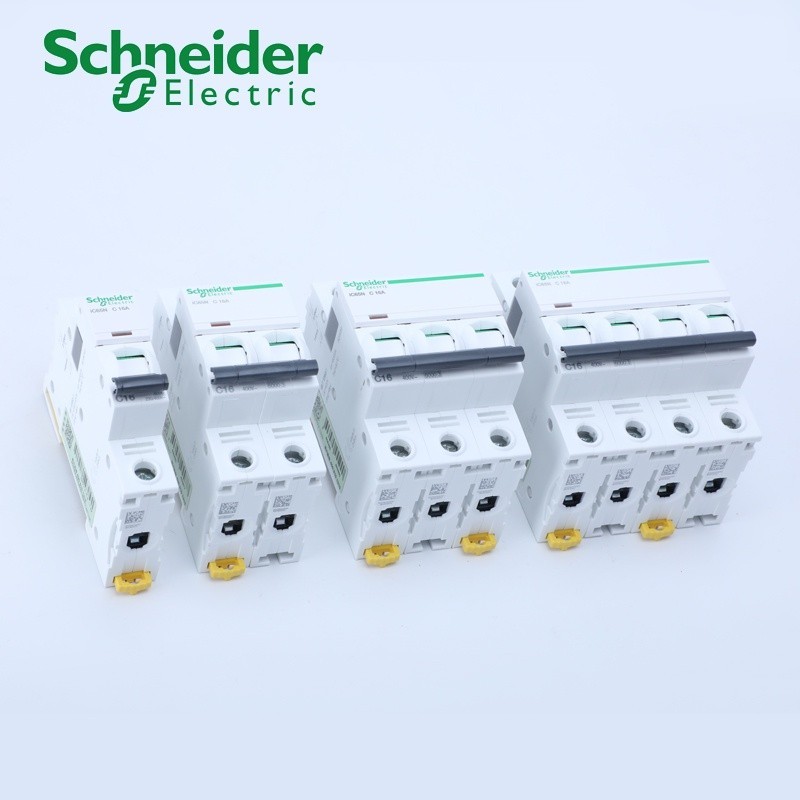 ⑥Schneider Electric IC65N 1P/2P/3P/4P/ 1A-16A-32A--63A C-type small circuit breaker | Shopee ...