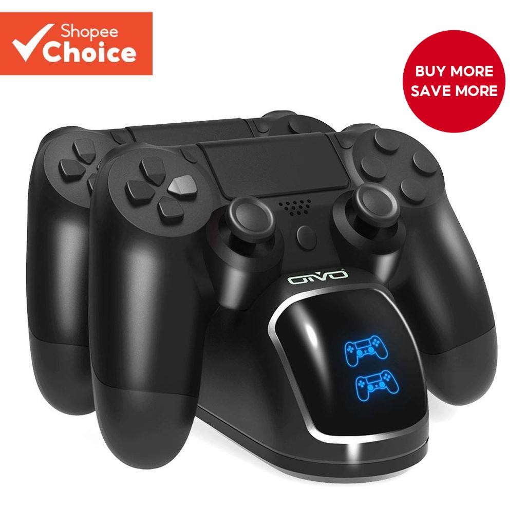 PS4 Controller Charging Dock Station Upgraded Chip for PS4/PS4 Slim/PS4 ...