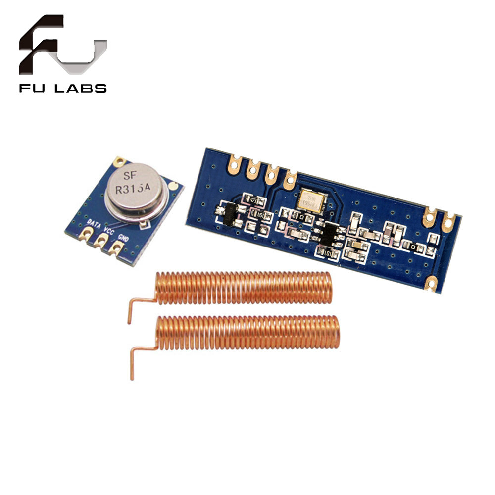Fulabs 433MHz 100 Meters Wireless Module Kit ASK Transmitter STX882 ...