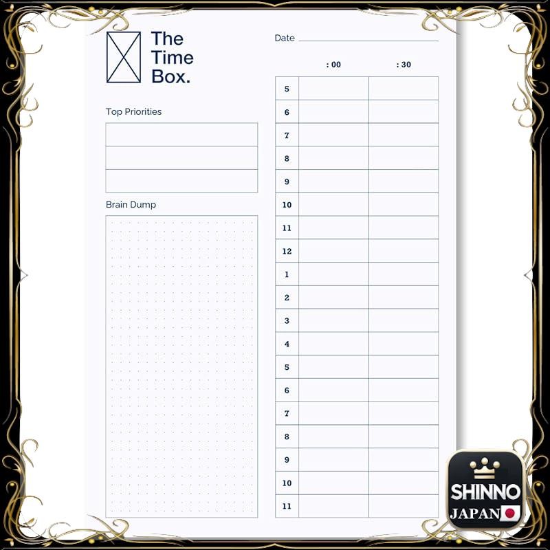 ★Daily Time Management Planner - Time Block To-Do List Planning Pad ...