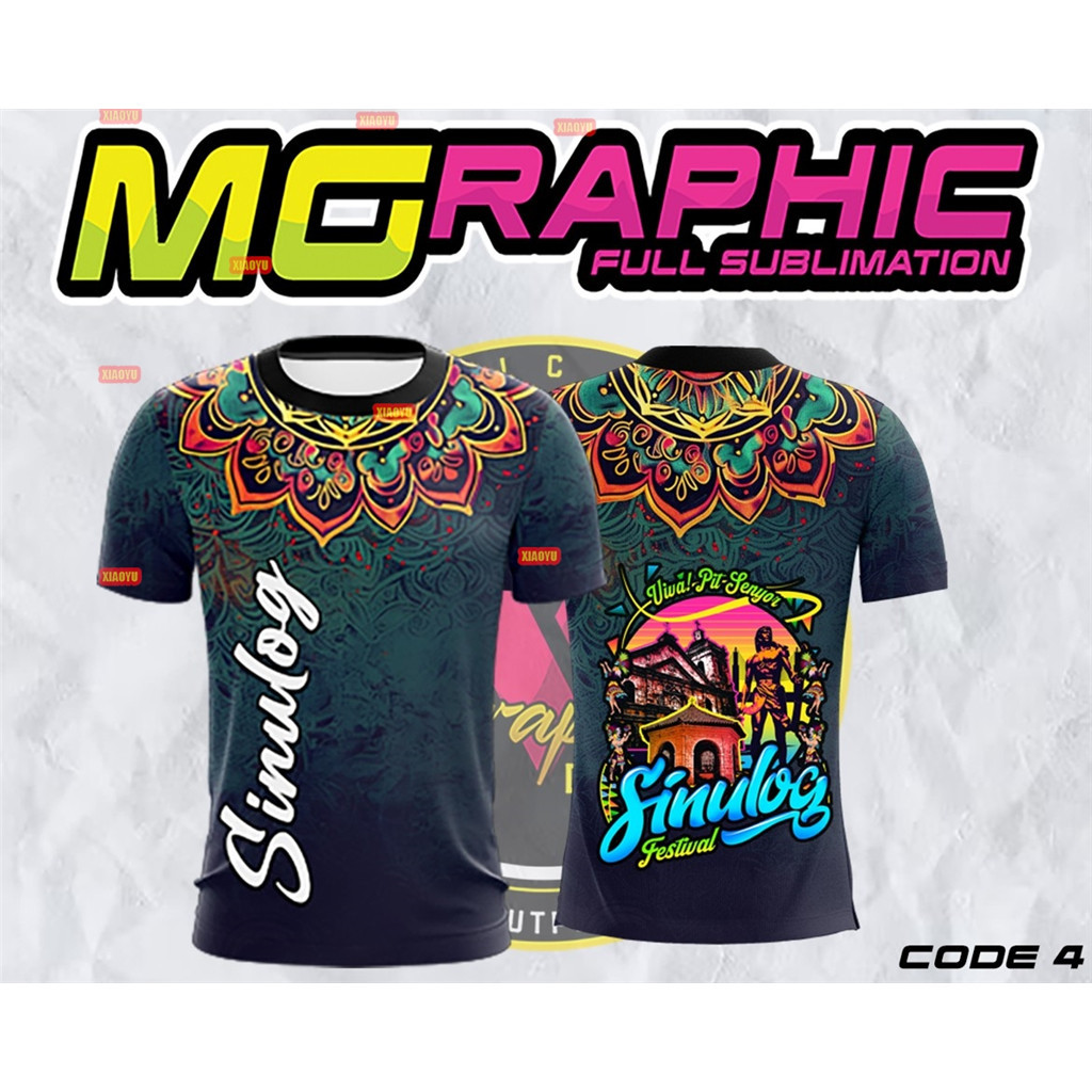 [Free Customization] 2026 SINULOG SHIRT FULL SUBLIMATION FOR MEN AND ...