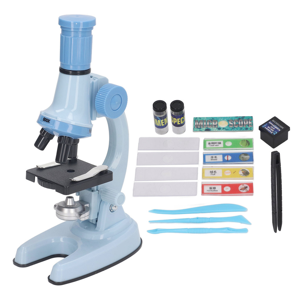 Kids Microscope Set Clear Image Source Science Educational Magnifier ...