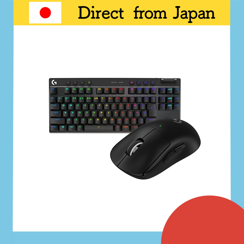 Logicool G Wireless Gaming Mouse & Keyboard Combo - PRO X SUPERLIGHT 2 ...