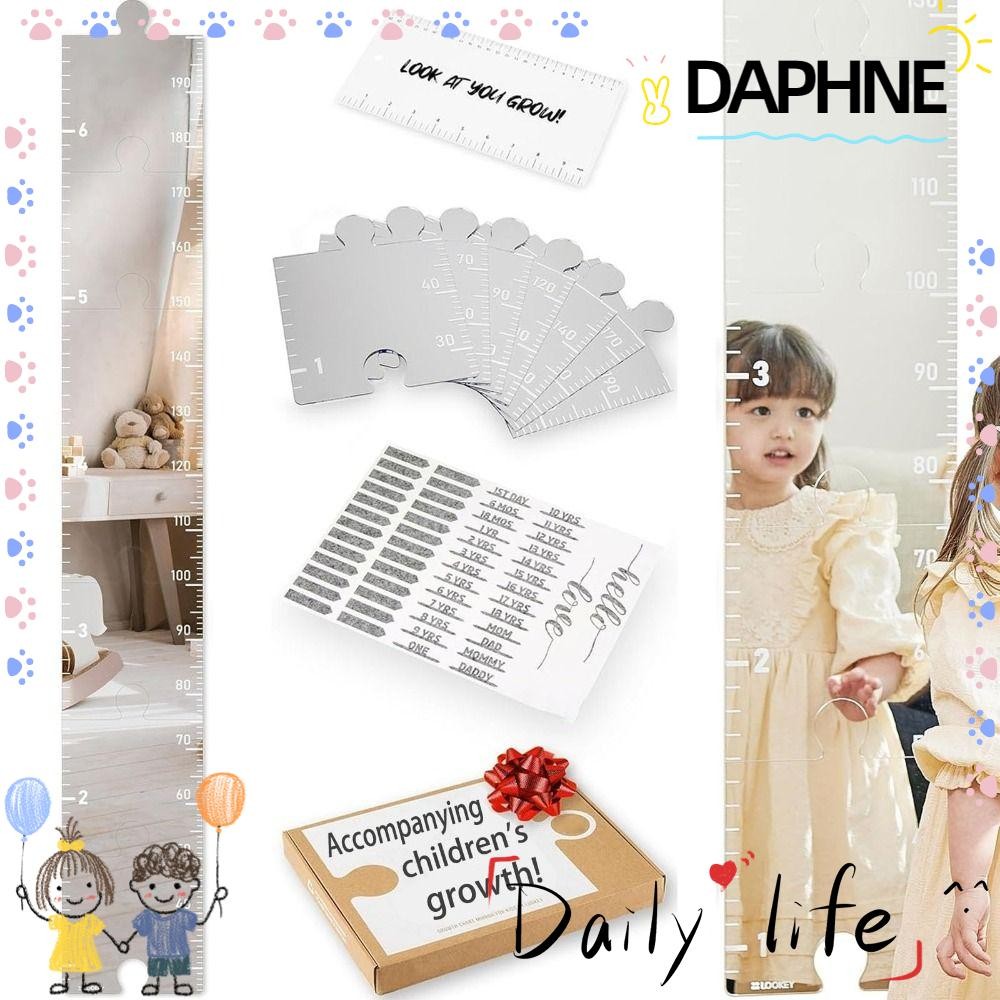 DAPHNE Growth Chart Mirror, Height Measuring Mirror 3 in 1 Growth Chart ...