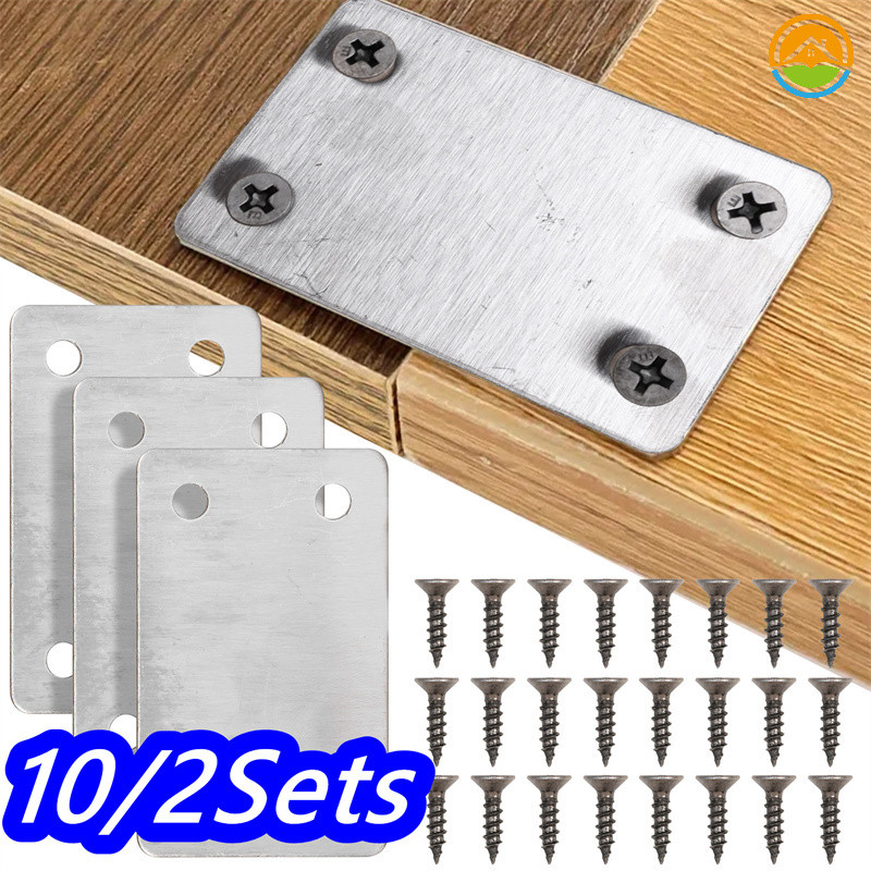 Stainless Steel Furniture Fastening Fittings Screw Brace - Partition ...