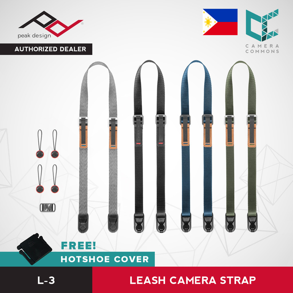 Peak Design Leash Camera Strap Ash Black Midnight Sage Coyote | Shopee ...