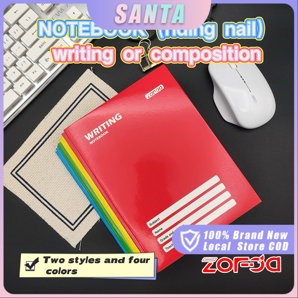 ZOFDA Composition writing notebook Aesthetic A5 Waterproof 80 Sheets School Supplies set ...