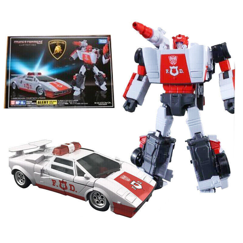 Takara Tomy Transformers Masterpiece MP-14 + Red ALERT Action Figure ...