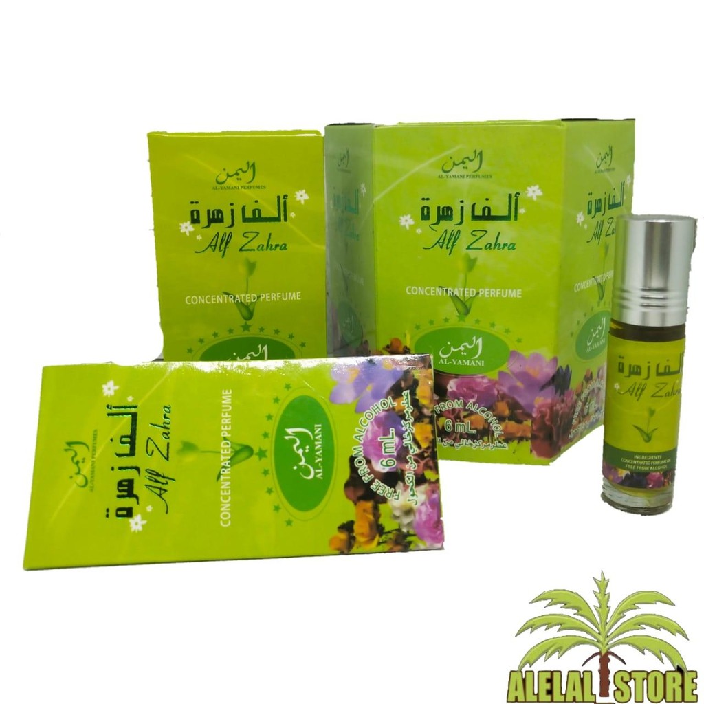 ALF ZAHRA oil base perfume made by Al-rehab 100% original from saudi ...