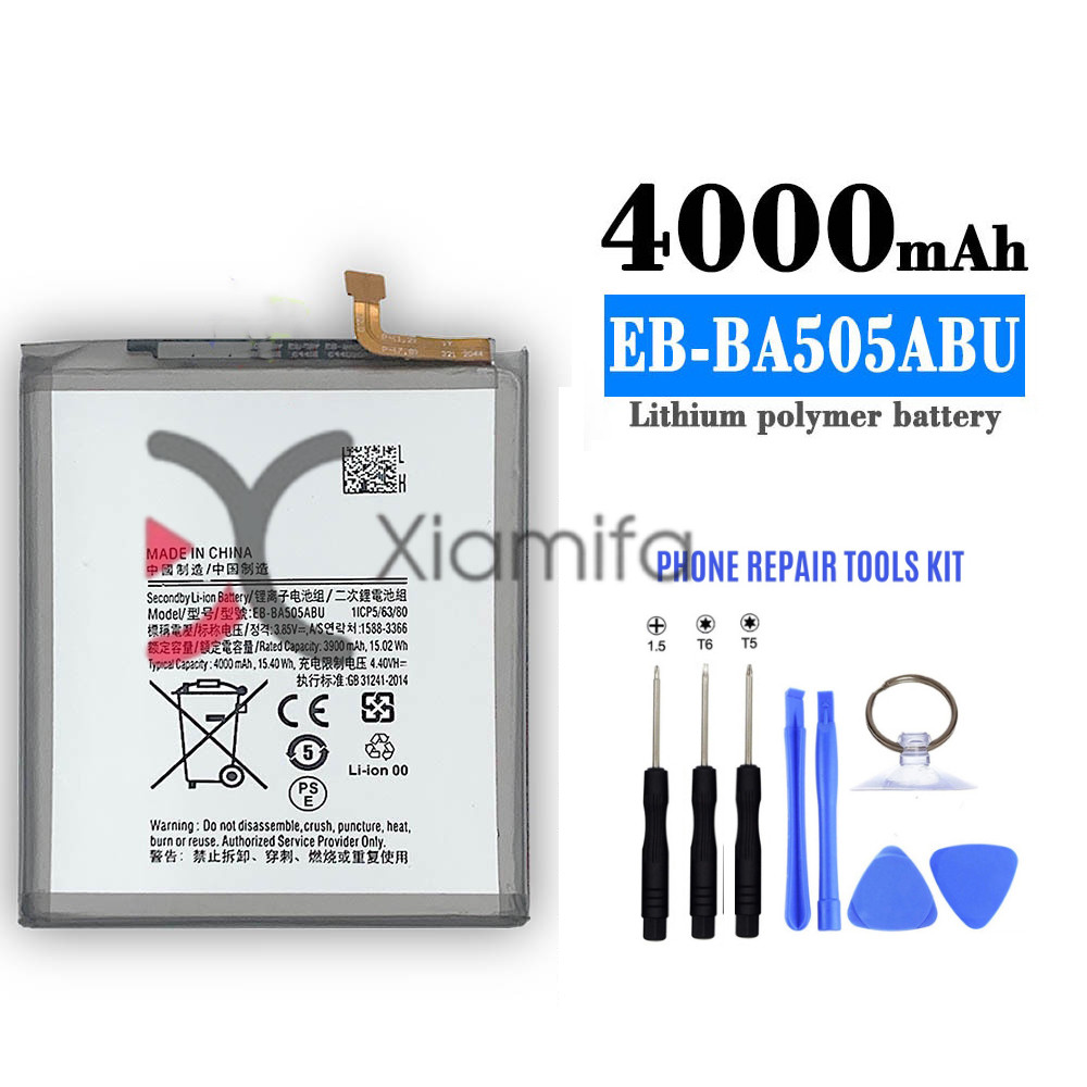 Battery For Samsung A50 A30 A20 A30S A50S M10S Battery EB-BA505ABU ...
